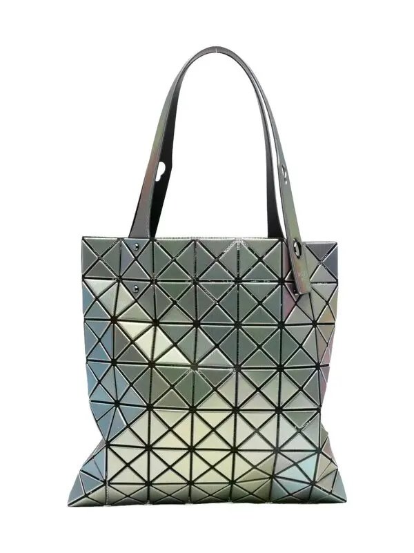 Issey Miyake Geometric Panelled Tote Bag - Grey
