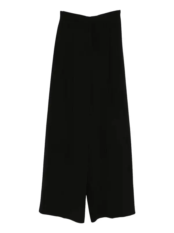 Max Mara High-waisted Trousers - Black