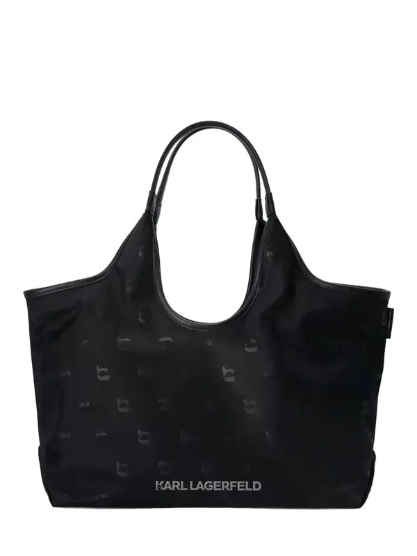 Karl Lagerfeld Ikon Tote Bag - Black