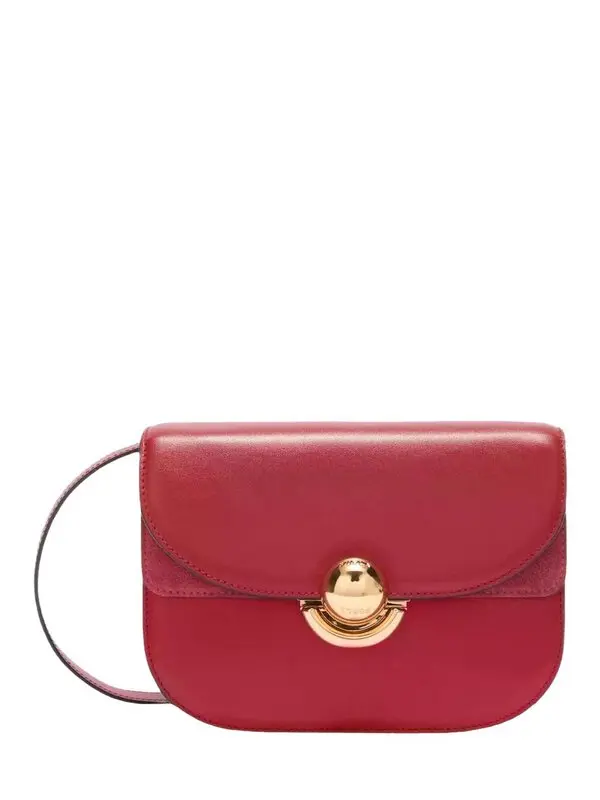 Furla Mini Sfera Flap Crossbody Bag - Red