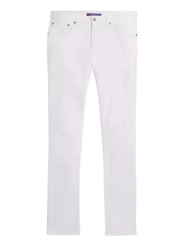 Ralph Lauren Purple Label Slim-fit Jeans - White