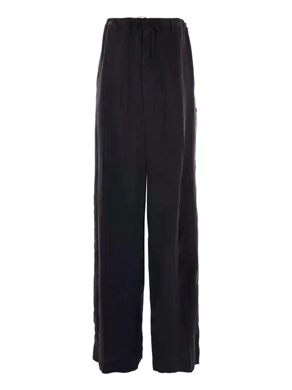 Balenciaga Striped Trousers - Black