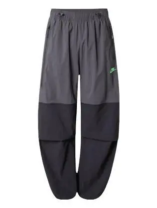 Nike Tech Woven Oversized Pants - Black/anthracite/green Strike