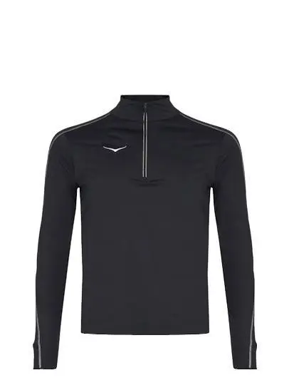 Hoka Glidetech Quarter Zip Sweatshirt - Black