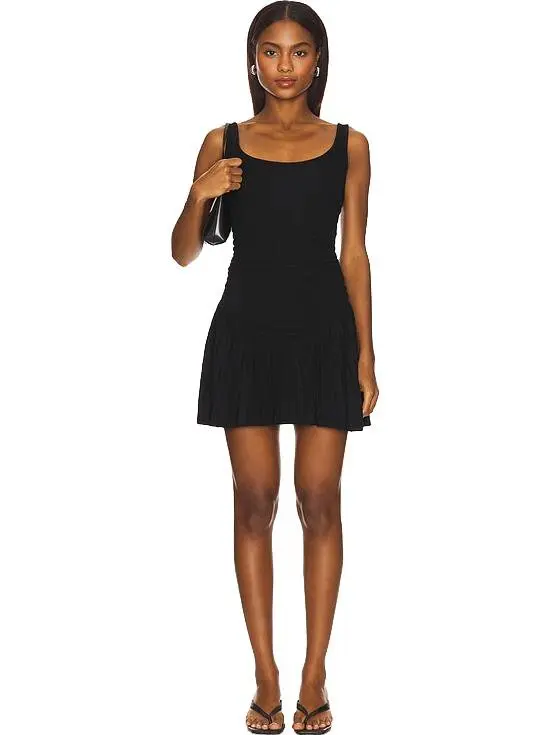 Lioness Field Of Dreams Mini Dress - Onyx