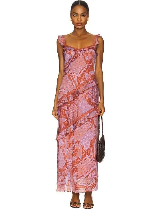 Steve Madden Versailles Dress - Pink Snake
