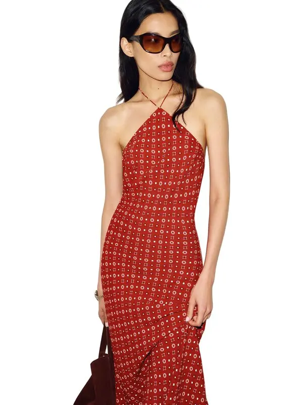 REFORMATION Floria Dress - Red