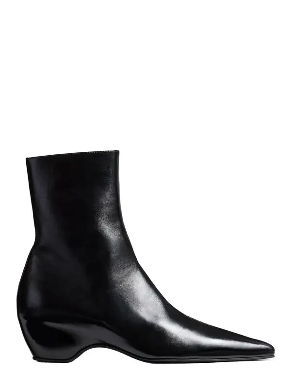 Khaite Sybil Ankle Boots - Black