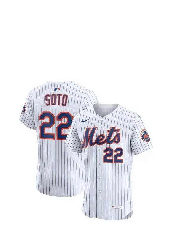 Nike Juan Soto New York Mets Home Elite Jersey - White