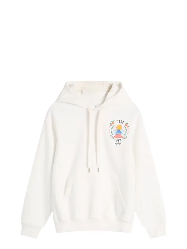 Casablanca Embroidered Hoodie - Casa Way Mountain