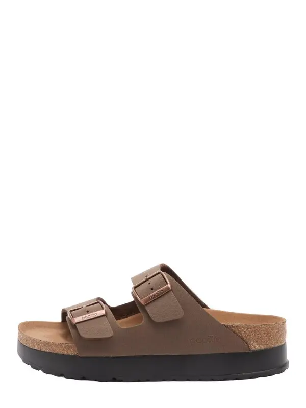 BIRKENSTOCK Arizona Flex Platform Sandals - Mocca