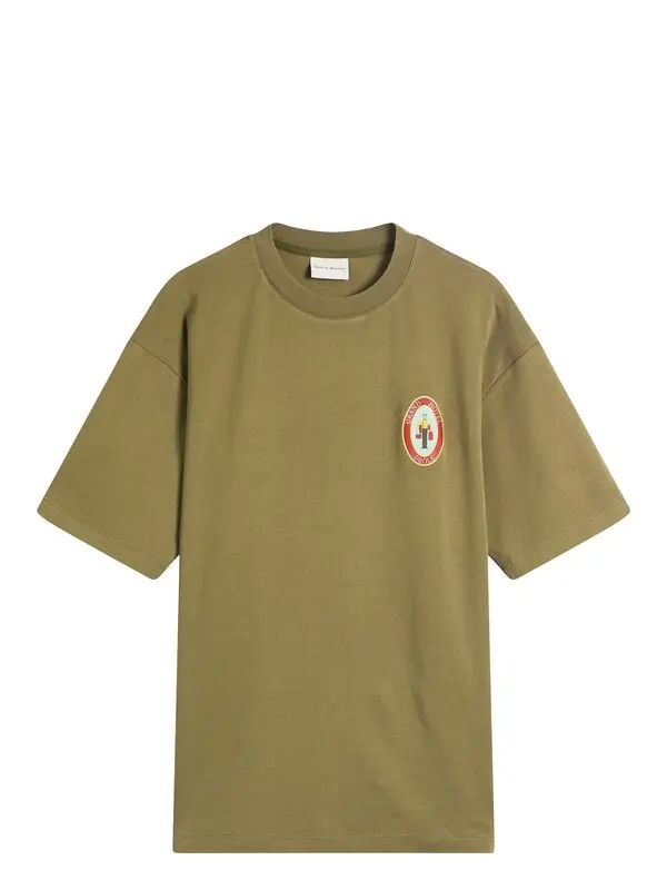 Drole De Monsieur Groom T-shirt - Light Khaki