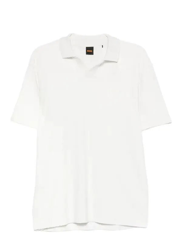 BOSS Short-sleeve Polo Shirt - White