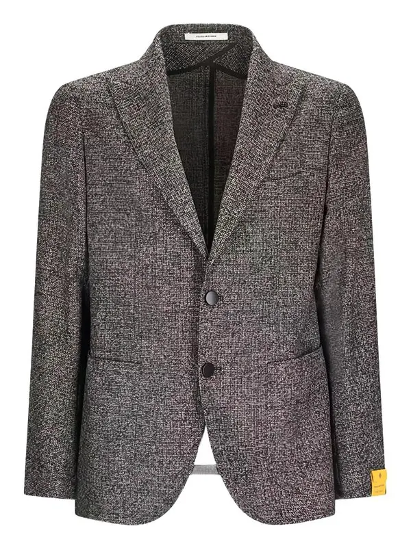 Tagliatore Textured Two-button Jacket - Grey