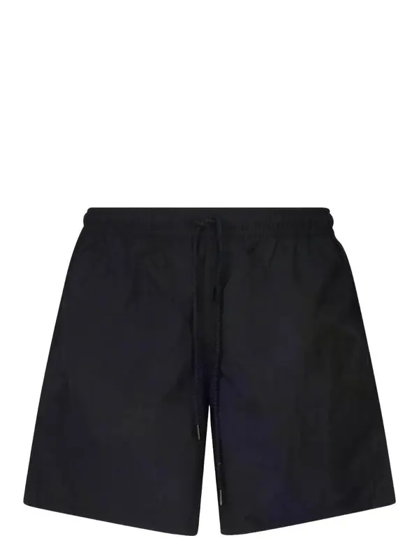 FAY Elastic-waistband Swim Shorts - Black