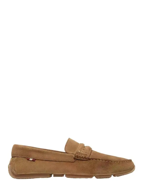 Bally Suede Loafers - Brown