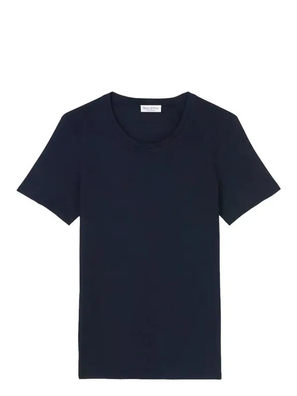 Marc O'polo Short-sleeve Round-neck T-shirt - Blue