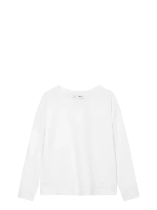 Marc O'polo Long-sleeve Crew Neck Sweatshirt - White