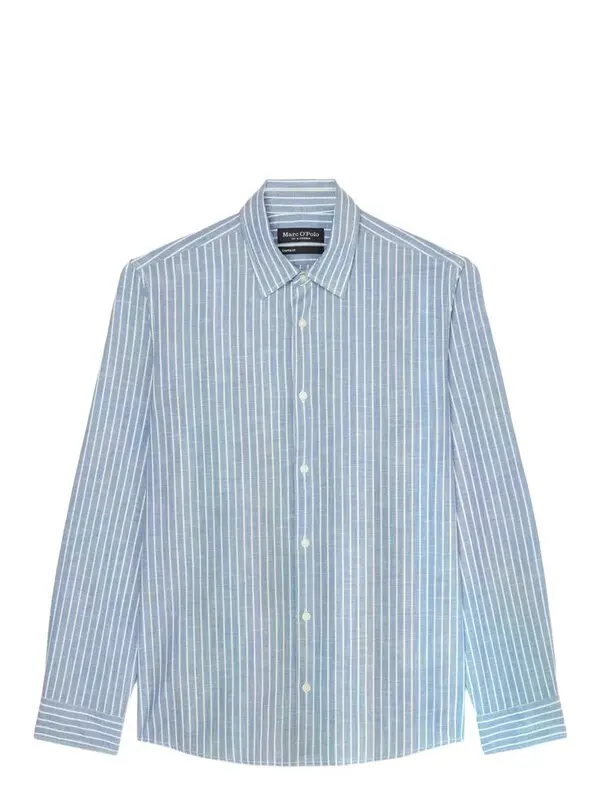 Marc O'polo Striped Button-up Shirt - Blue