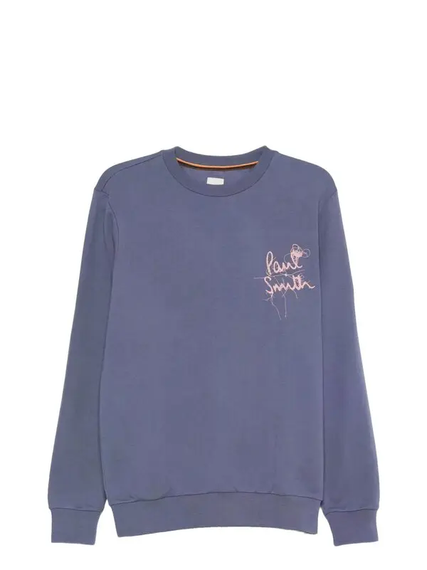 Paul Smith Crew-neck Long-sleeve Sweatshirt - Blue