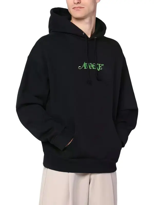 AWAKE NY Logo-embroidered Hoodie - Black