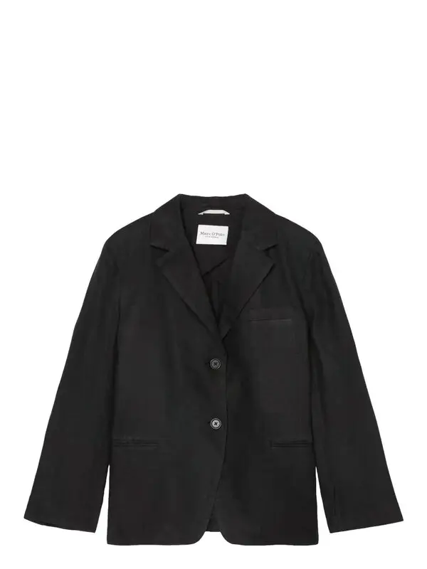 Marc O'polo Linen Blazer - Black