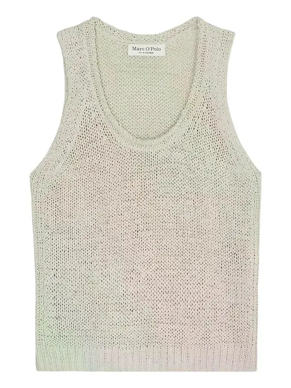 Marc O'polo Knitted Scoop-neck Tank Top - Neutrals