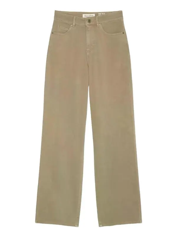 Marc O'polo Wide-leg Utility Trousers - Brown