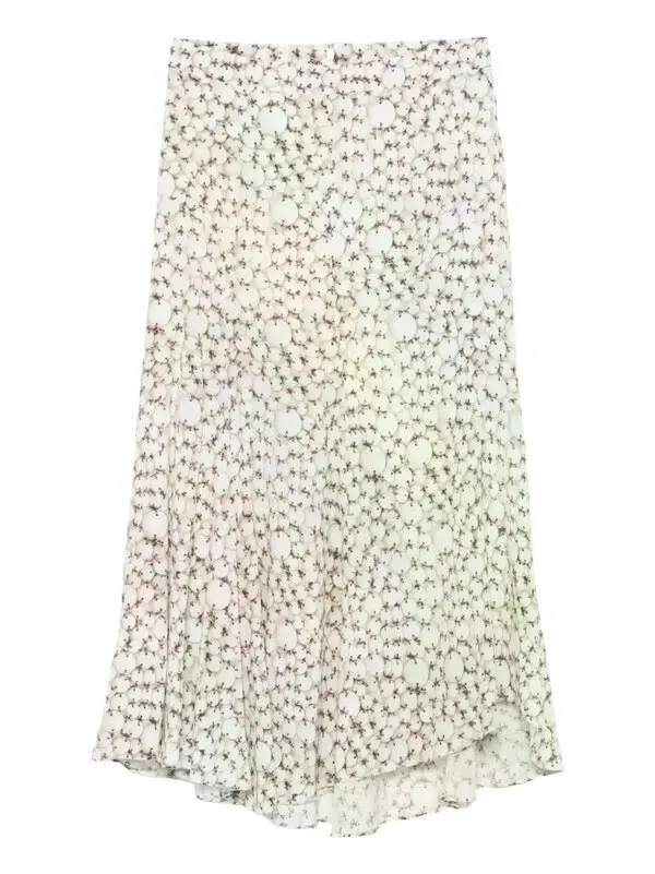 Isabel Marant Hortensia Midi Skirt - White