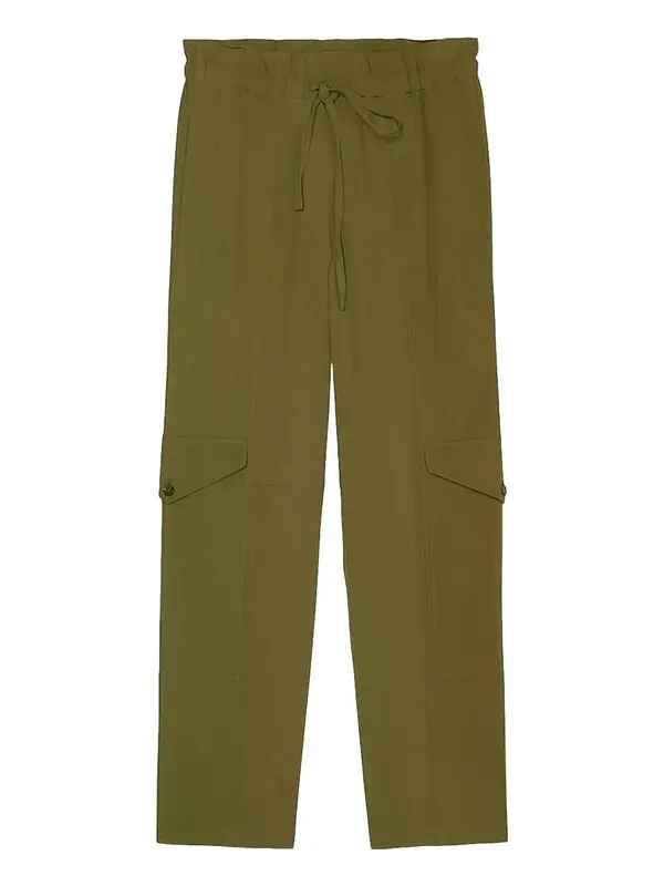 Marc O'polo Cargo Drawstring Trousers - Green