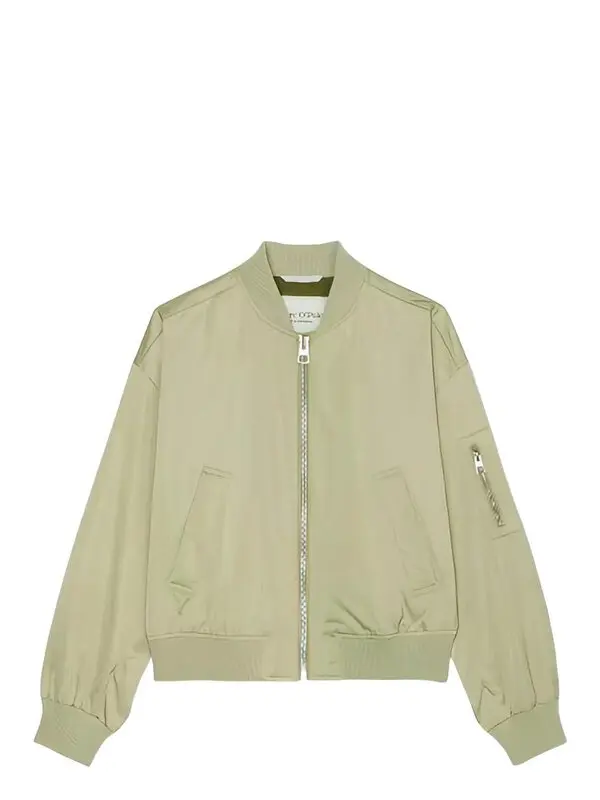 Marc O'polo Baseball-collar Bomber Jacket - Green