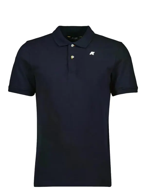 K-WAY Vinnie Pique Polo Shirt - Blue