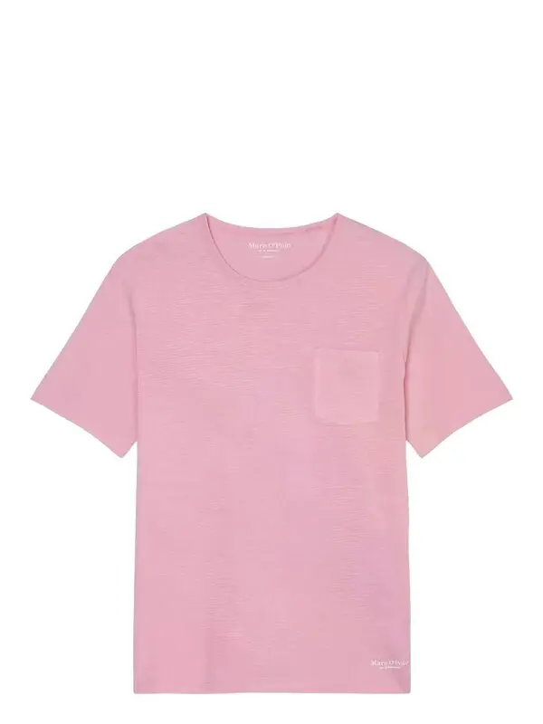 Marc O'polo Textured Short-sleeve T-shirt - Pink