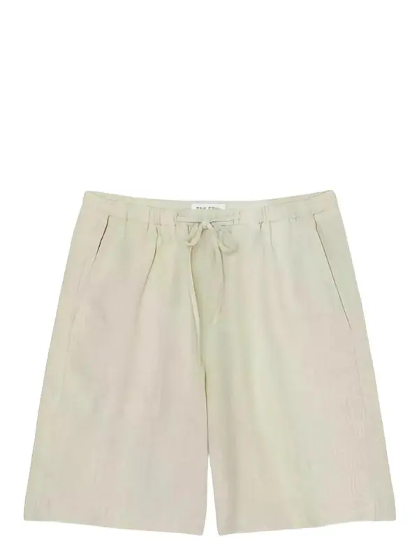 Marc O'polo Drawstring-waist Linen Shorts - Neutrals