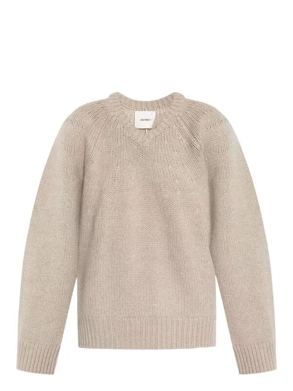 LISA YANG Oia Cashmere Sweater - Neutrals