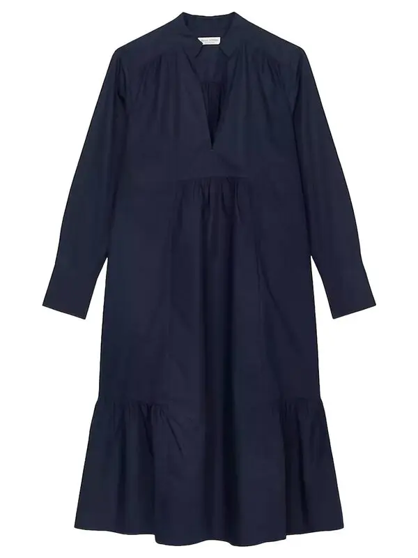 Marc O'polo Gathered Dress - Blue
