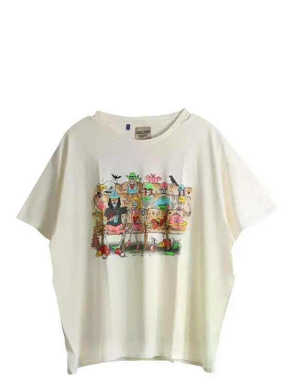 GALLERY DEPT. Skeleton Beach Theatre T-shirt - White