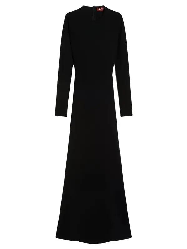 Max Mara Fumana Cut-out Maxi Dress - Black