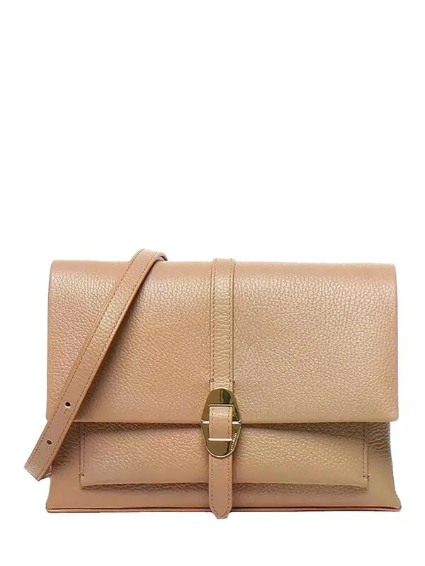 COCCINELLE Dorian Flap Cross Body Bag - Brown