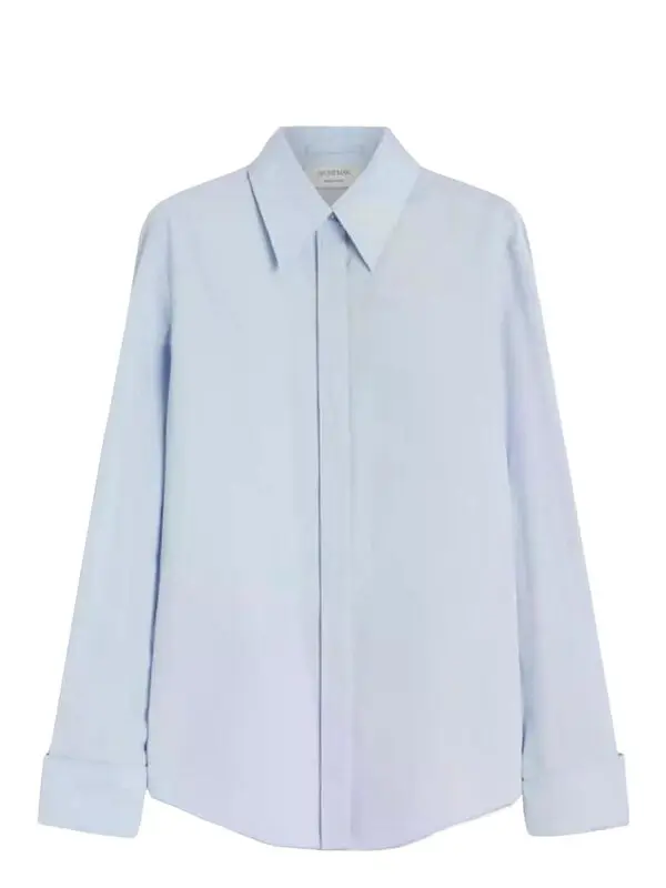Sportmax Poplin Cuffs Shirt - Blue