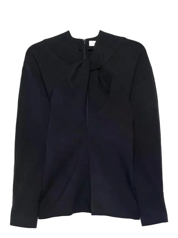 Victoria Beckham Long-sleeved Blouse - Blue