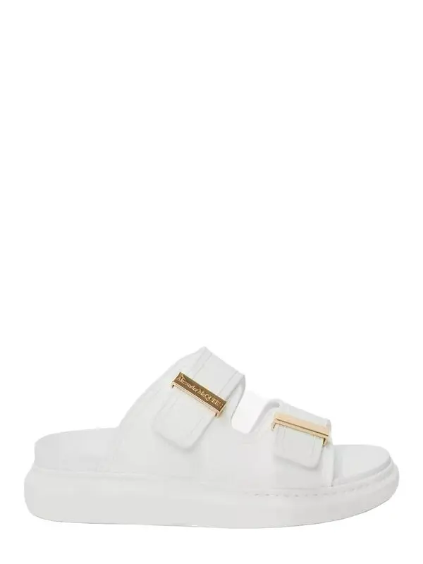 Alexander McQueen Double-strap Sandals - White