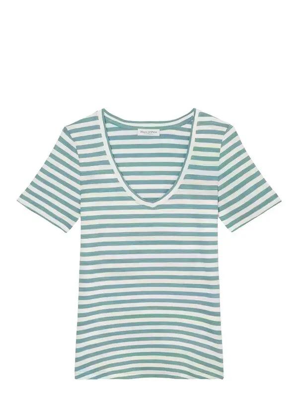 Marc O'polo Striped T-shirt - Green