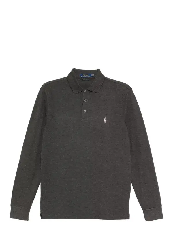 Polo Ralph Lauren Mesh Polo Shirt - Grey