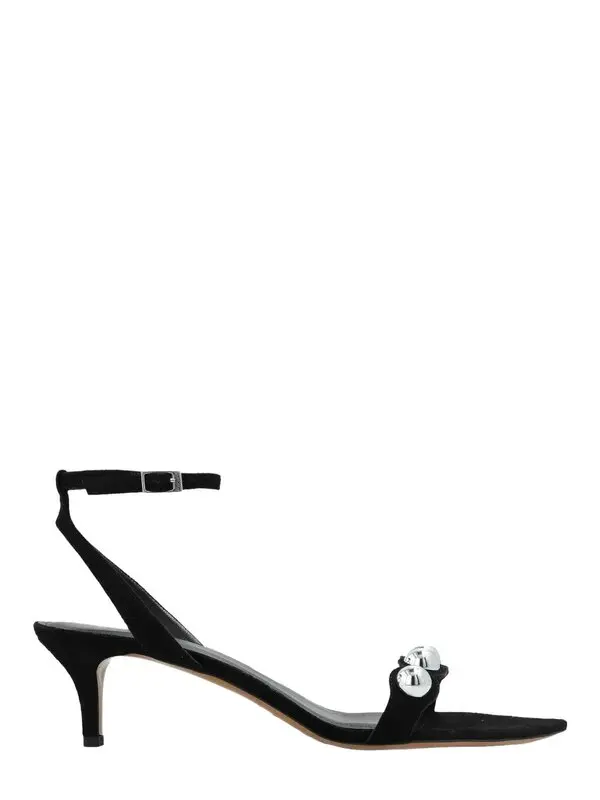 Isabel Marant Arolee 60mm Kitten-heel Sandals - Black