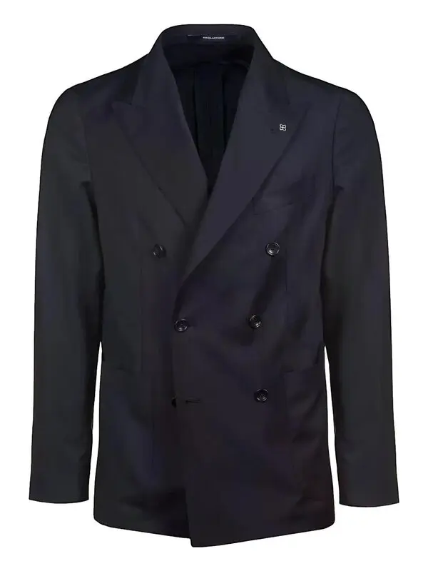Tagliatore Double-breasted Blazer - Blue