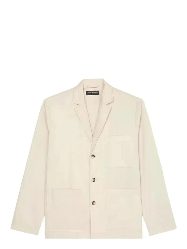 Marc O'polo Button-up Utility Blazer - Neutrals