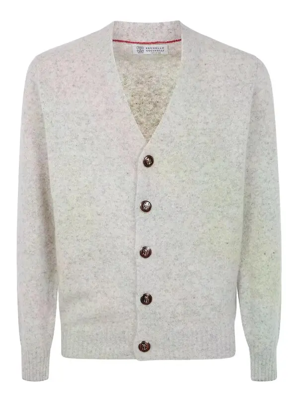 Brunello Cucinelli Buttoned Cardigan - Neutrals