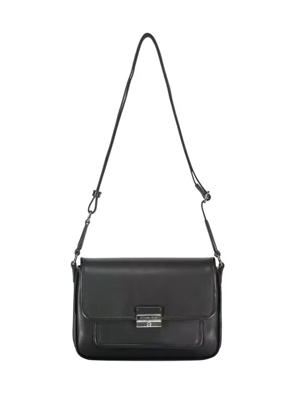 Michael Kors Bradshaw Flap-pocket Shoulder Bag - Black