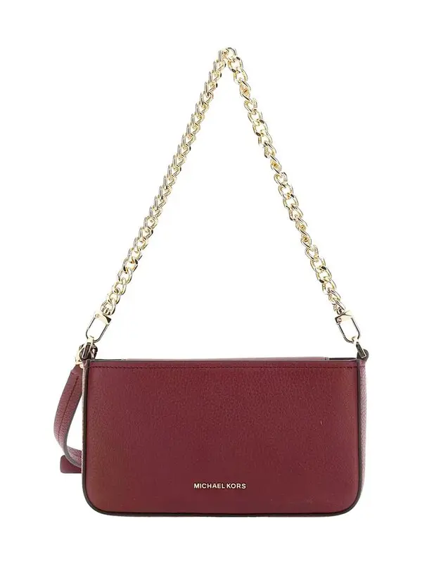 Michael Kors Chain-strap Leather Shoulder Bag - Red